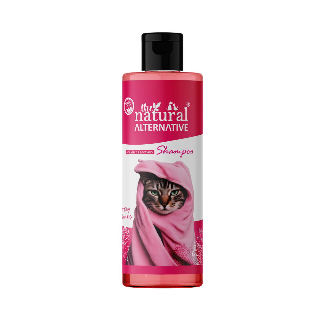 The Natural Alternative Shampoo Strawberry and Rose for Cats and Kitte ...