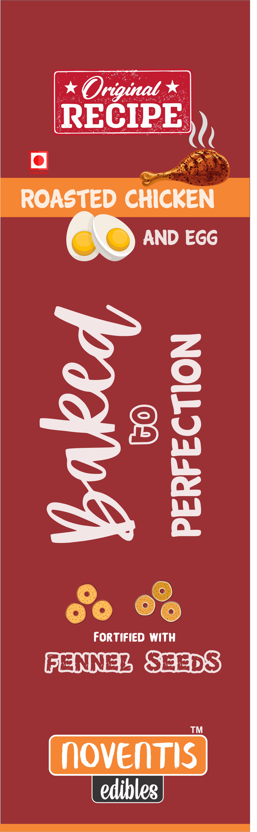 Noventis Roasted Chicken & Egg Oven Baked Biscuits for Dogs — Noventis ...