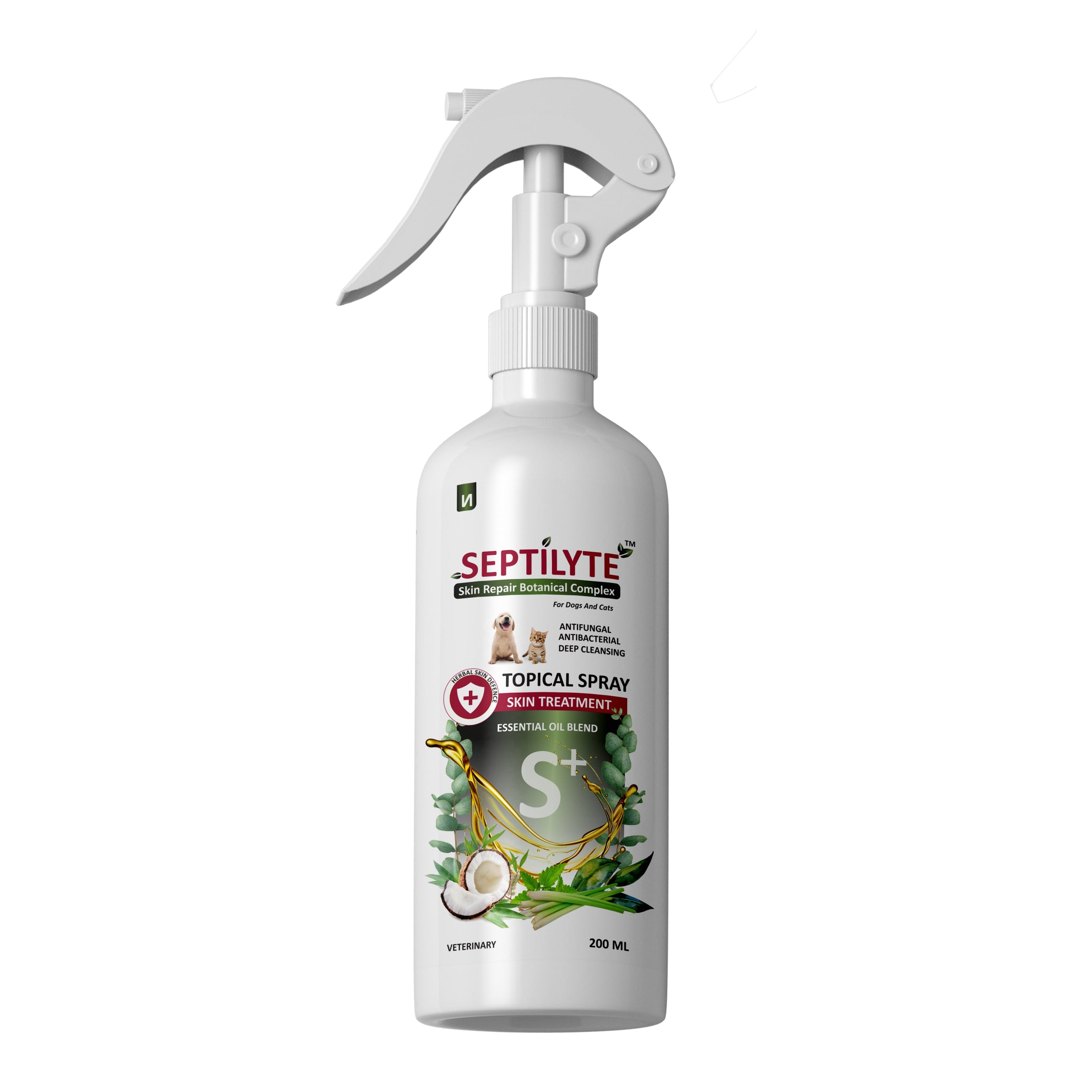 Septilyte ® Antifungal Shampoo + Botanical Skin Treatment Spray 200 ml ...
