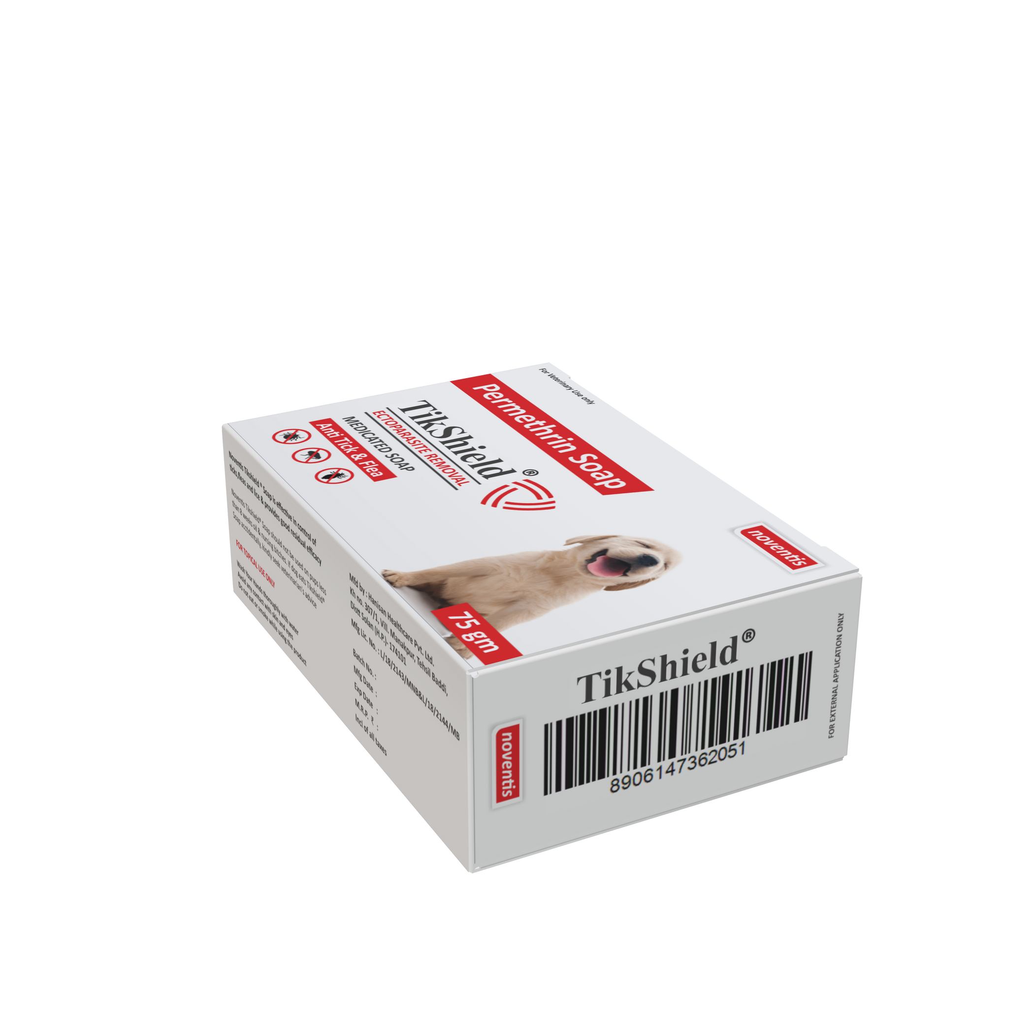 Tikshield ® Permethrin 1% Soap for Dogs - Eliminate Ticks, Fleas and L ...