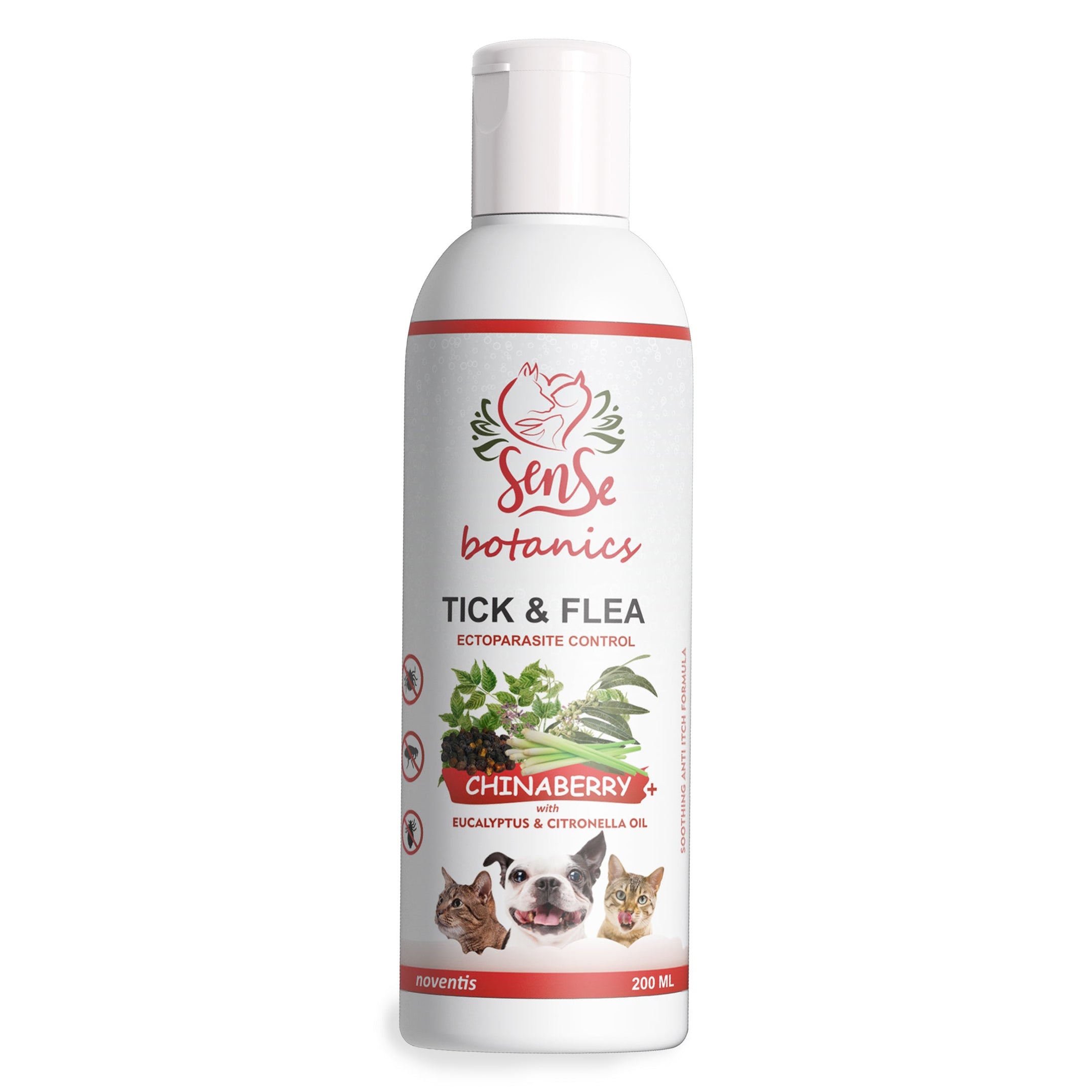 Sense Botanics™ Anti Tick & Flea Shampoo — Noventis Healthcare